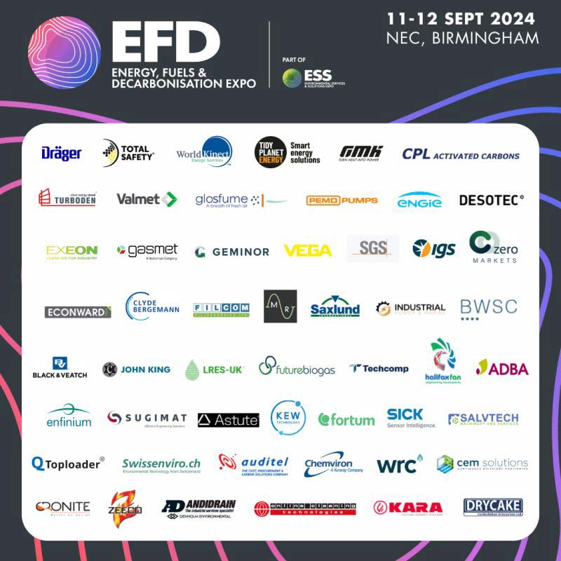 Energy, Fuels & Decarbonisation Expo (EFD) 2024