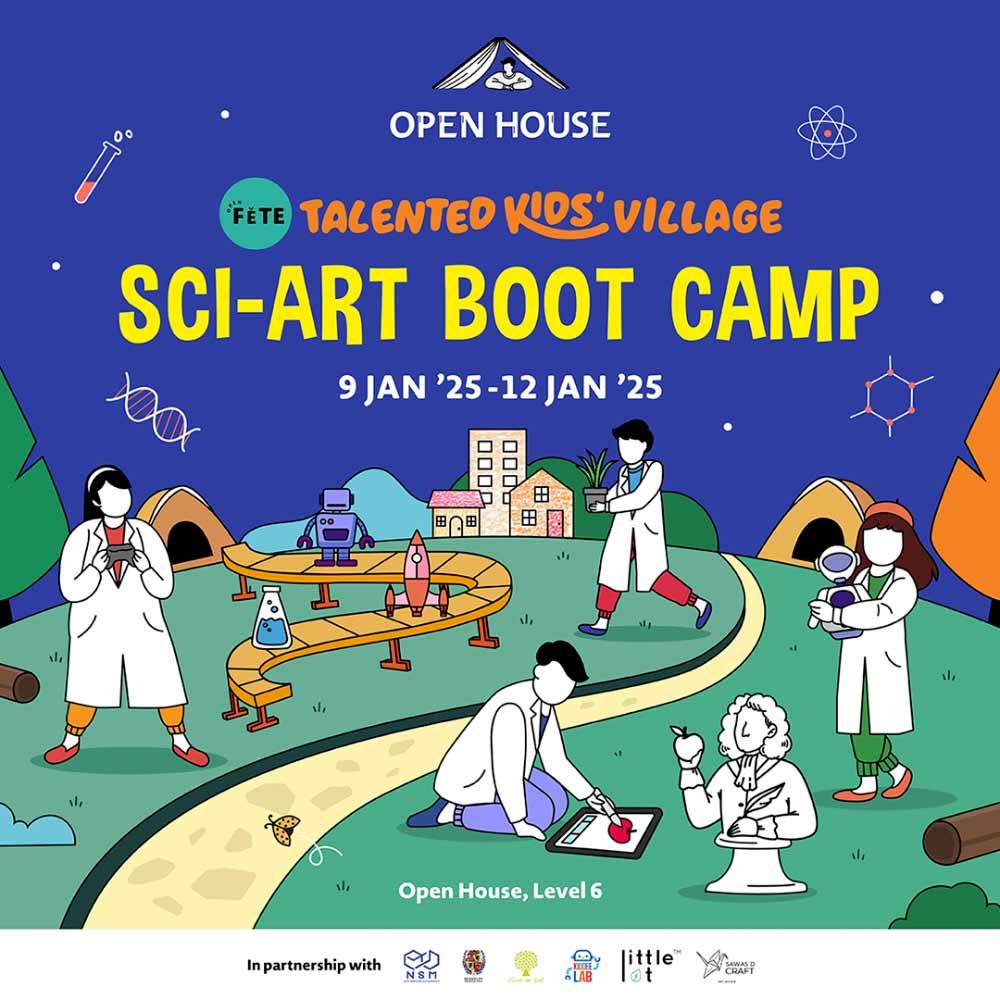 Open Fete : Talented Kids Village Sci-Art Boot Camp